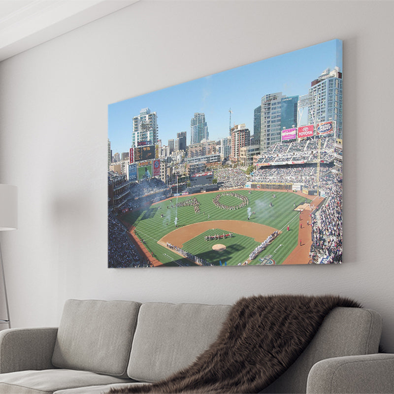 San Diego Padres Stadium Canvas Prints Petco Park Stadium Wall,Sport S ...