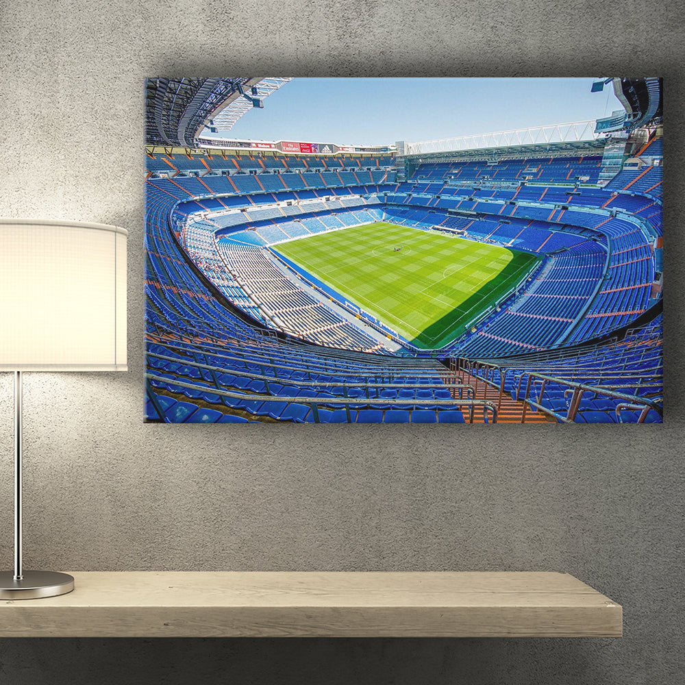 Santiago Bernabeu Stadium Canvas Prints Wall Art Real Madrid,Sport Sta ...