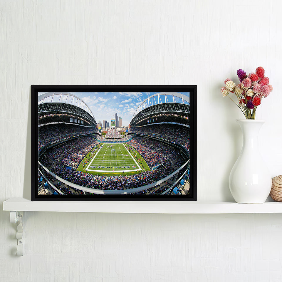 Seahawks Ballpark Stadiums Framed Canvas Prints Wall Art - Painting Pr ...