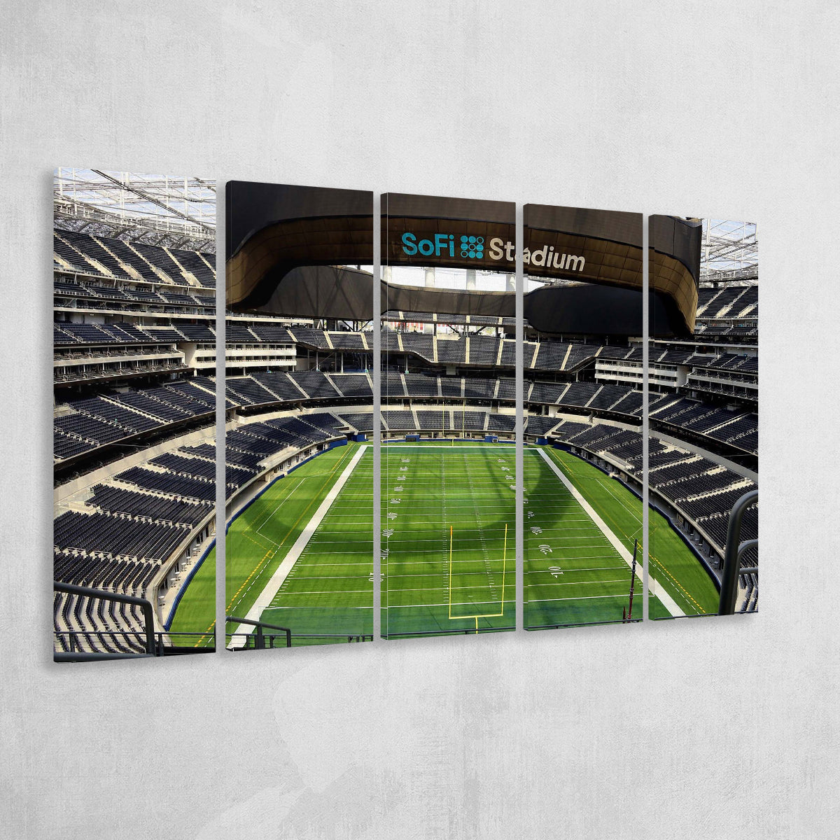 SoFi Stadium Wall Art American Football Stadium Canvas Prints,Multi Pa ...