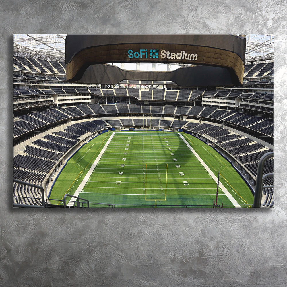 SoFi Stadium Wall Art American Football Stadium Canvas Prints,Sport St ...
