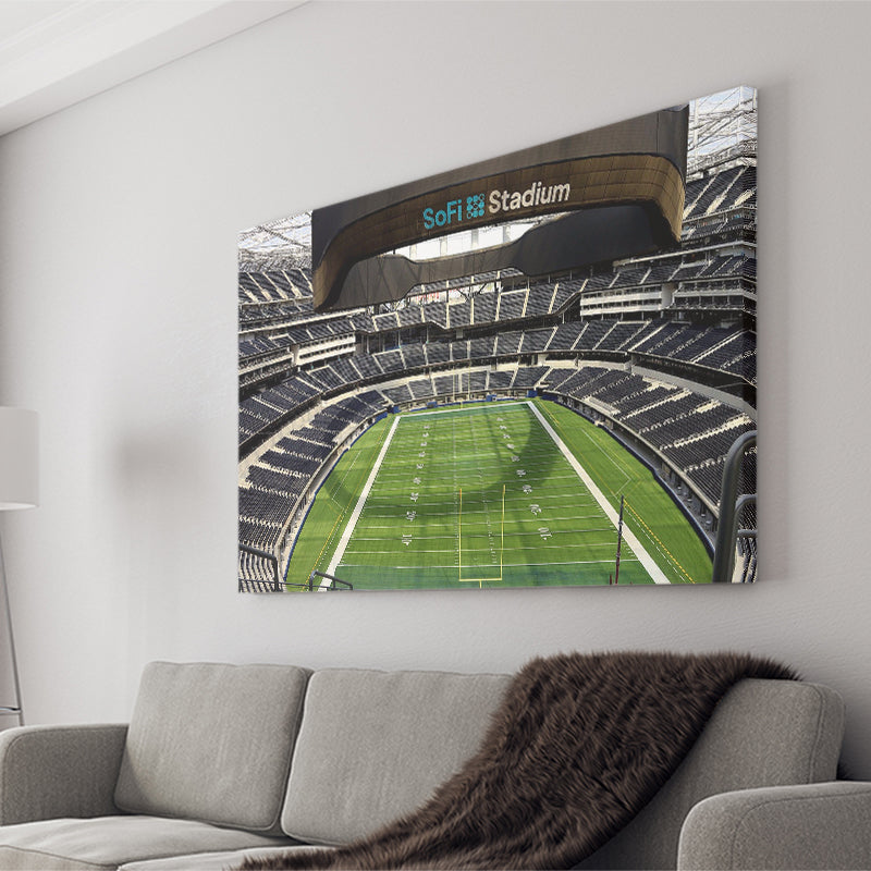 SoFi Stadium Wall Art American Football Stadium Canvas Prints,Sport St ...