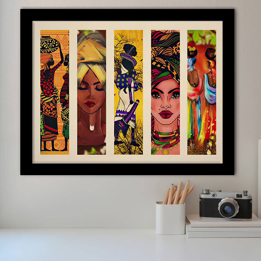 African Collage Artist