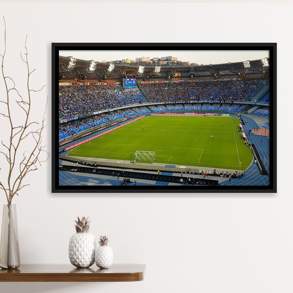 Stadio Olimpico, Stadium Canvas, Sport Art, Gift for him,100 Framed Ca ...