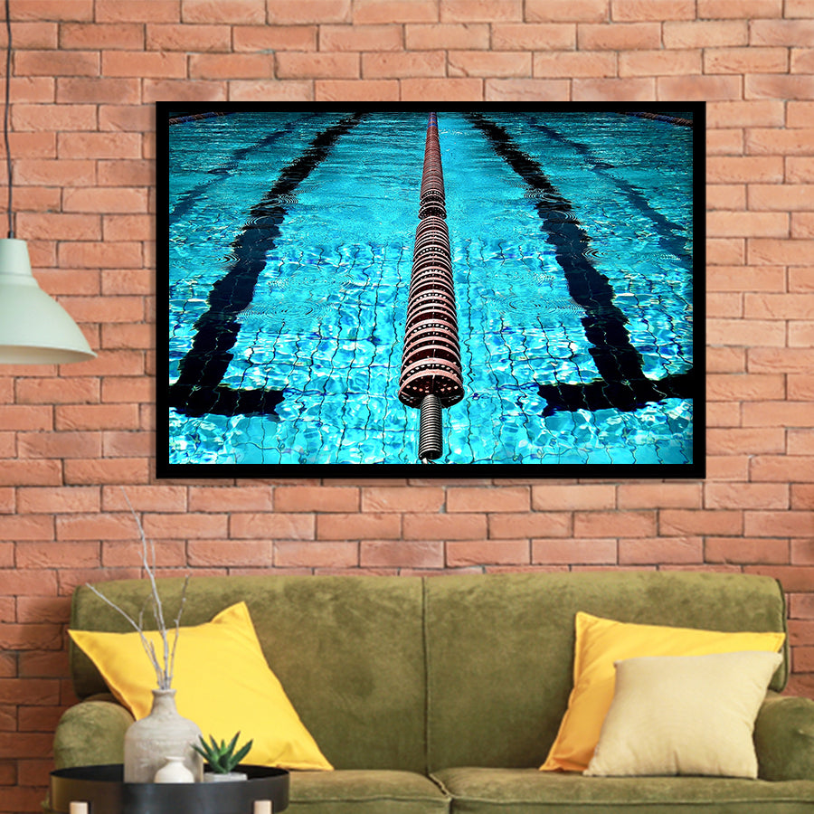 pool decor wall