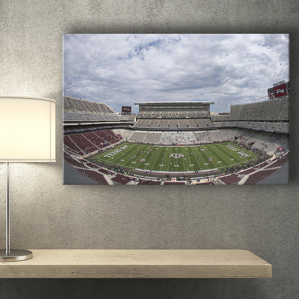 Texas AM Aggies Stadium Canvas Prints Kyle Field Stadium Wall,Sport St ...