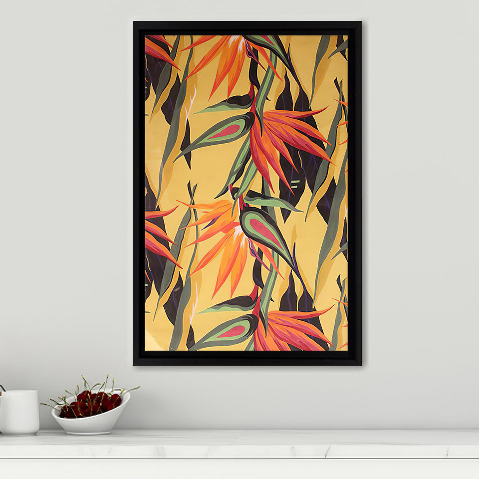 Textile Design I Framed Canvas Prints Wall Art - Painting Canvas , Hom ...