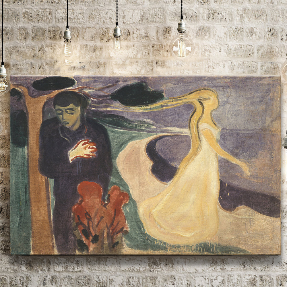 The Separation By Edvard Munch Canvas Prints Wall Art - Painting Canva ...