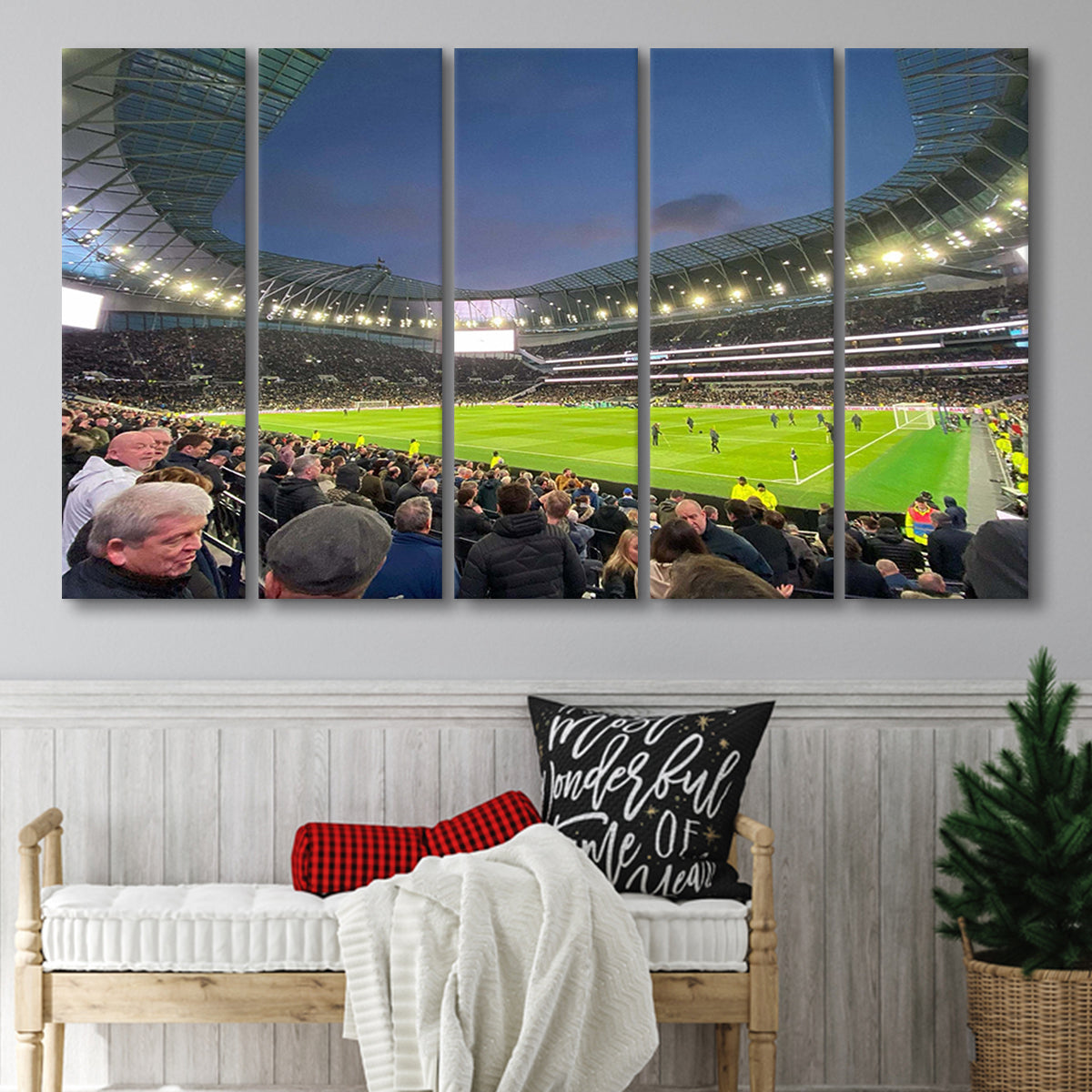 Tottenham Hotspur Stadium Wall Art Football Art,Multi Panels B,Sport S ...