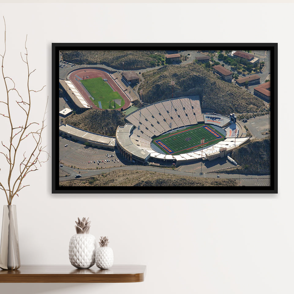 UTEP Miners Wall Art Sun Bowl Stadium Framed Canvas Prints,Sport Stadi ...