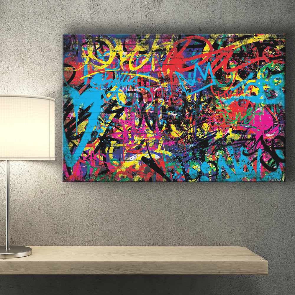 Urban Expression Graffiti Art Canvas Prints Wall Art - Painting Canvas ...