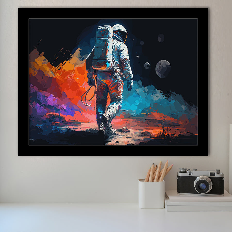 1st space walk coloring pages