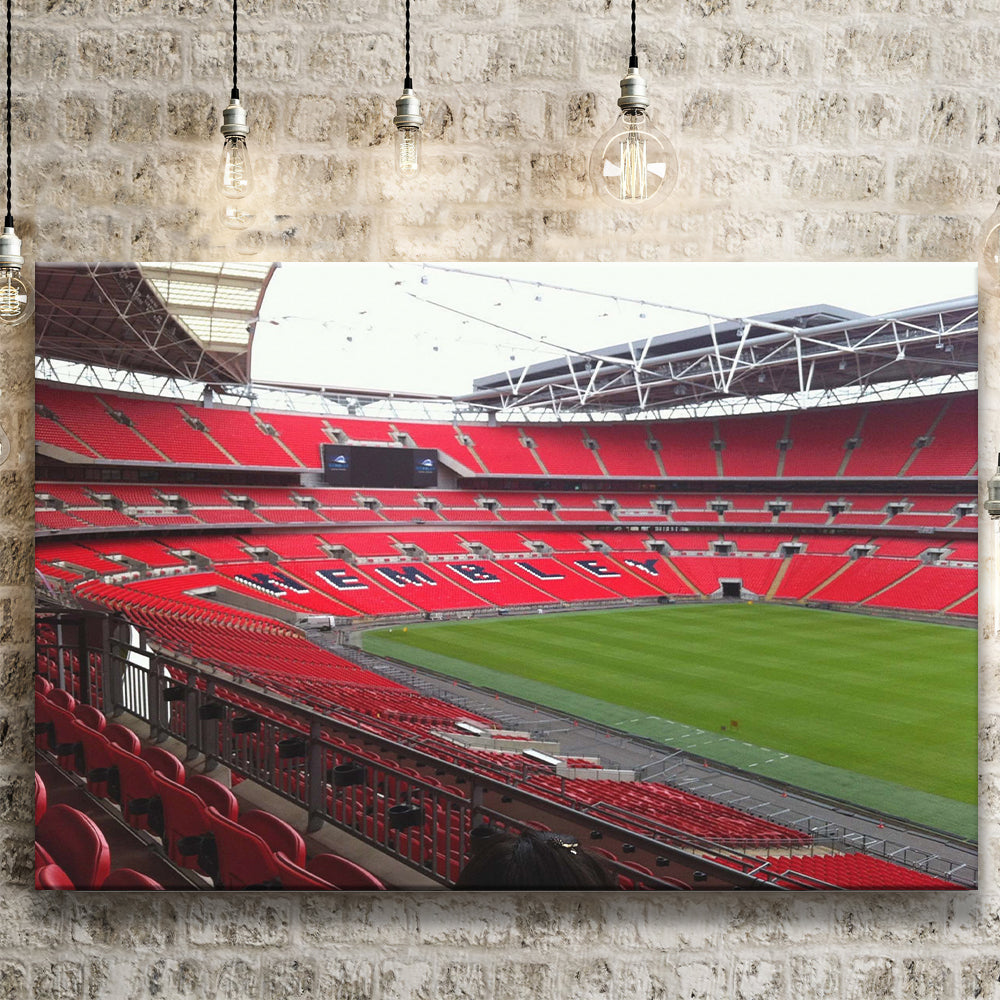 Wembley Stadium Canvas Prints London Wall Art Football Stadium,Sport S ...