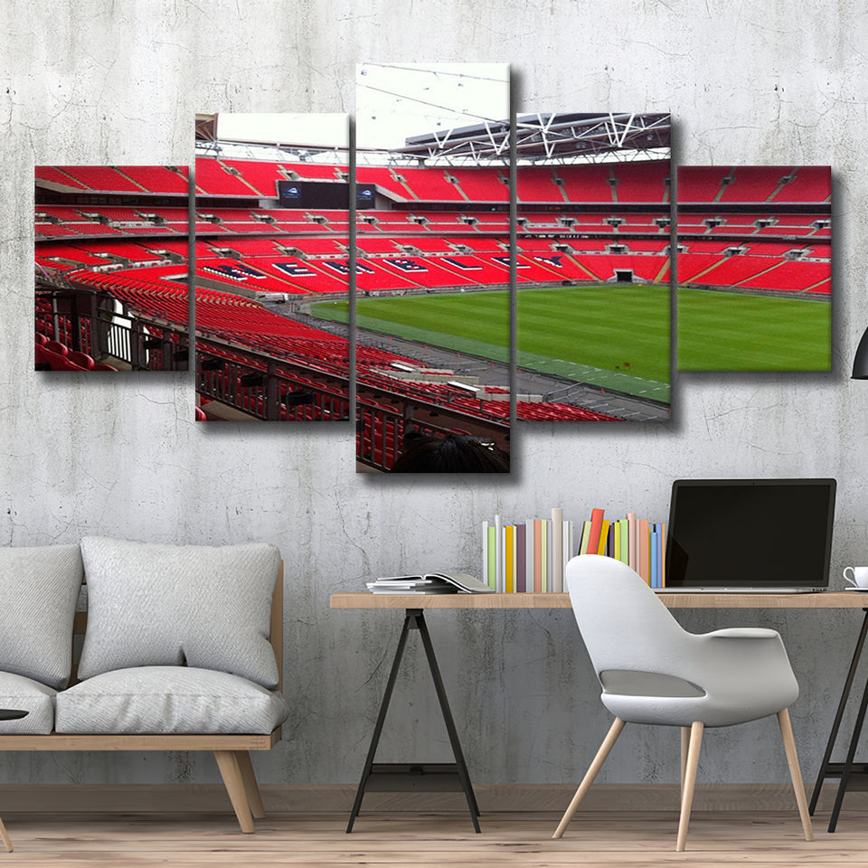 Wembley Stadium Canvas Prints London Wall Art Football Stadium,Multi P ...