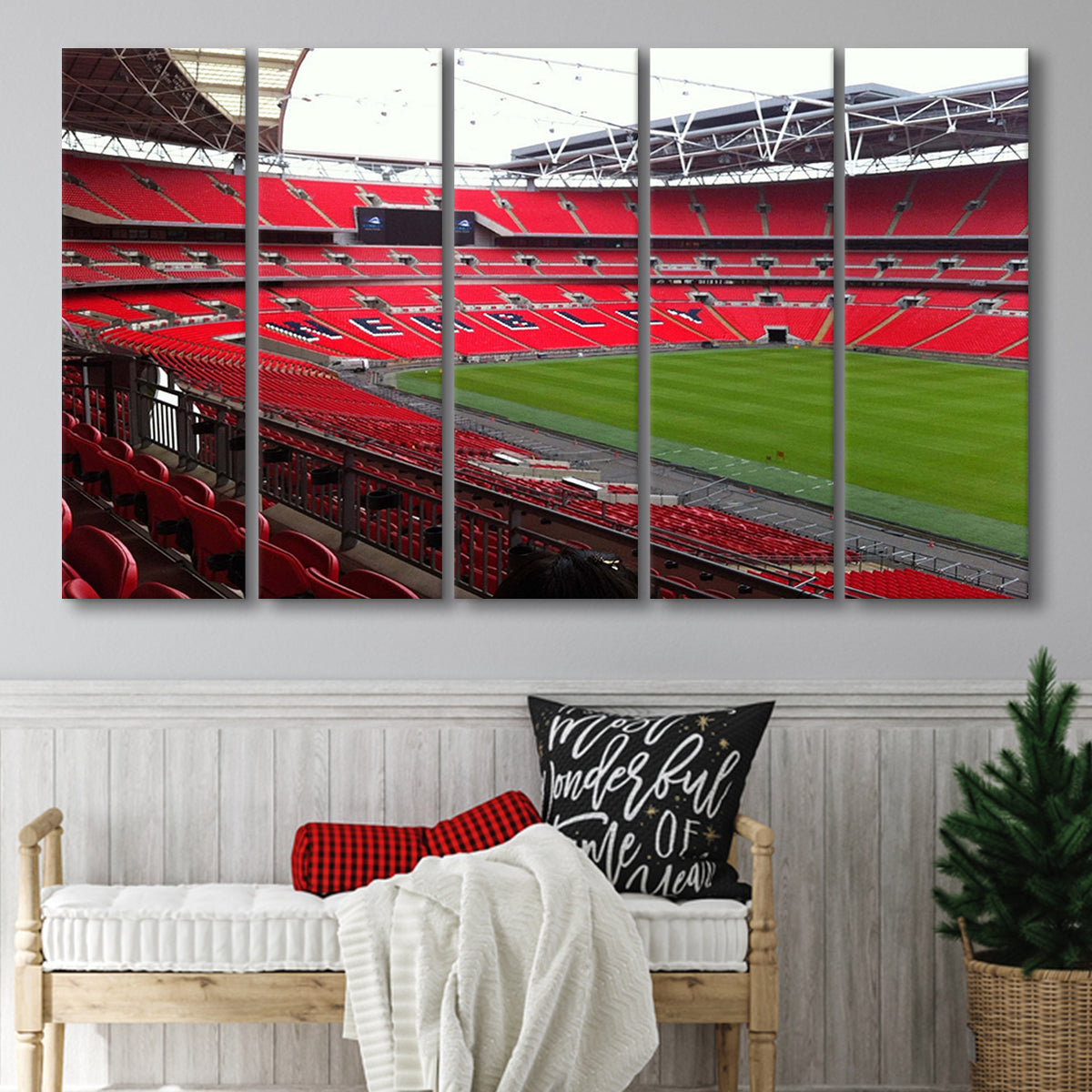 Wembley Stadium Canvas Prints London Wall Art Football Stadium,Multi P ...