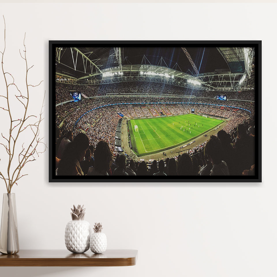 Wembley Stadium Wall Art Football Stadium Framed Canvas Prints Sport,S ...