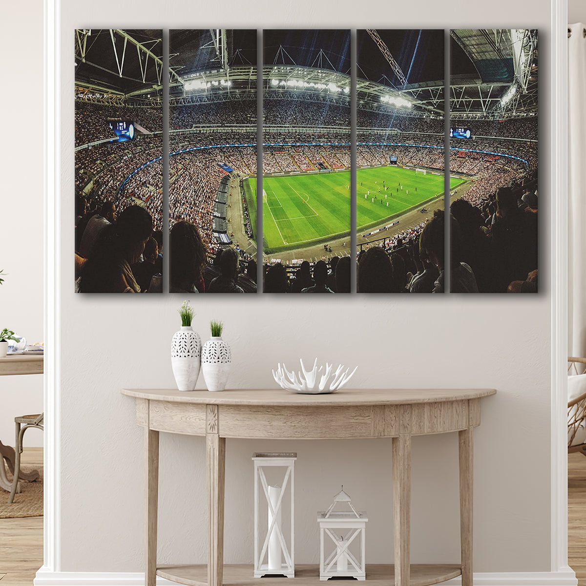 Wembley Stadium Wall Art Football Stadium Canvas Prints Sport,Multi Pa ...