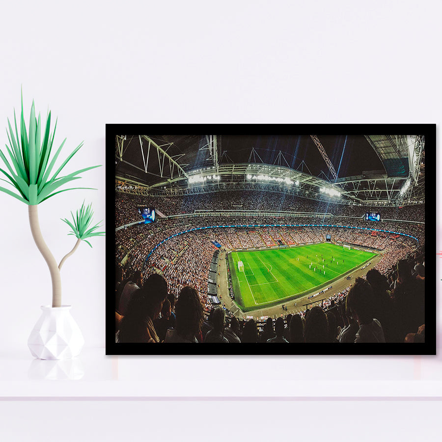 Wembley Stadium Wall Art Football Stadium Art Prints Sport,Sport Stadi ...