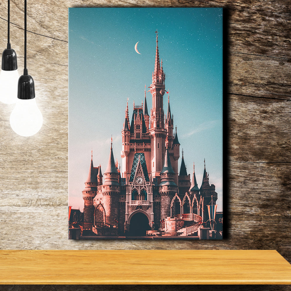 Disney Castle Acrylic Painting
