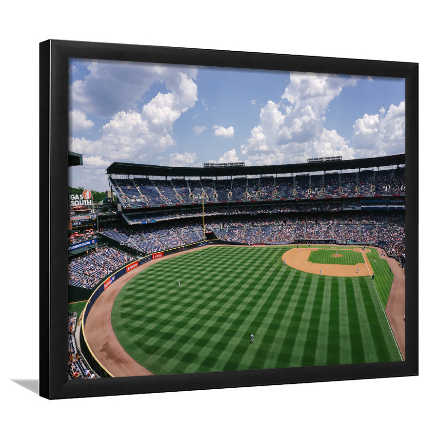 Athlete Ballpark Baseball Stadium Game Wall Art Print - Framed Prints ...
