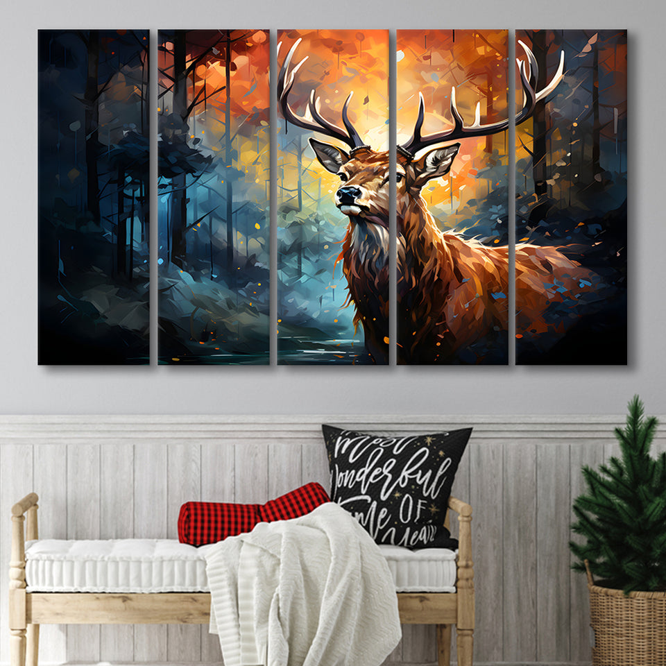 deer canvases