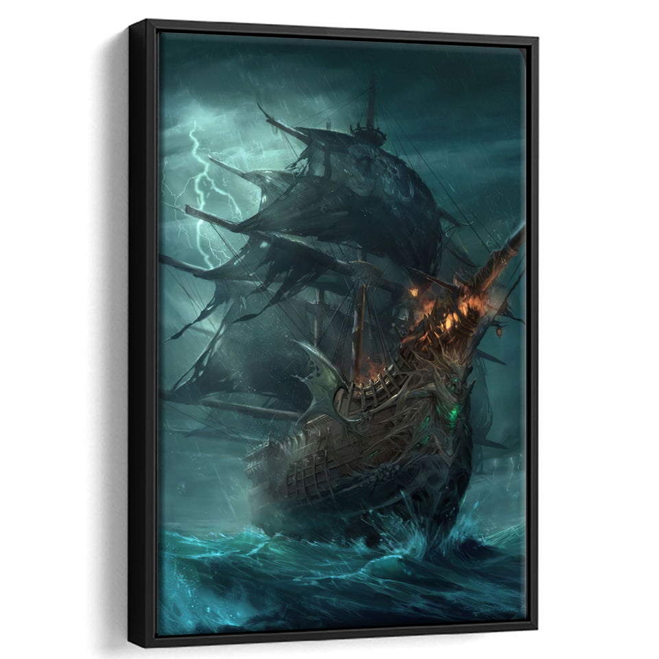 Dragon Pirate Ship Canvas Prints Wall Art - Painting Canvas,Home Wall ...