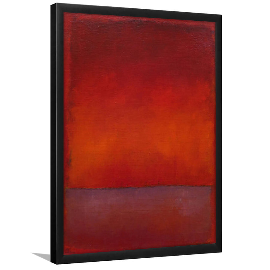 Mark Rothko Red Modern Art Framed Art Print Wall Art Decor,Framed Pict ...